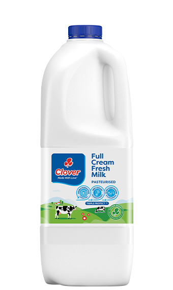 Clover Fresh Full Cream Milk - 2L | Clover Corporate