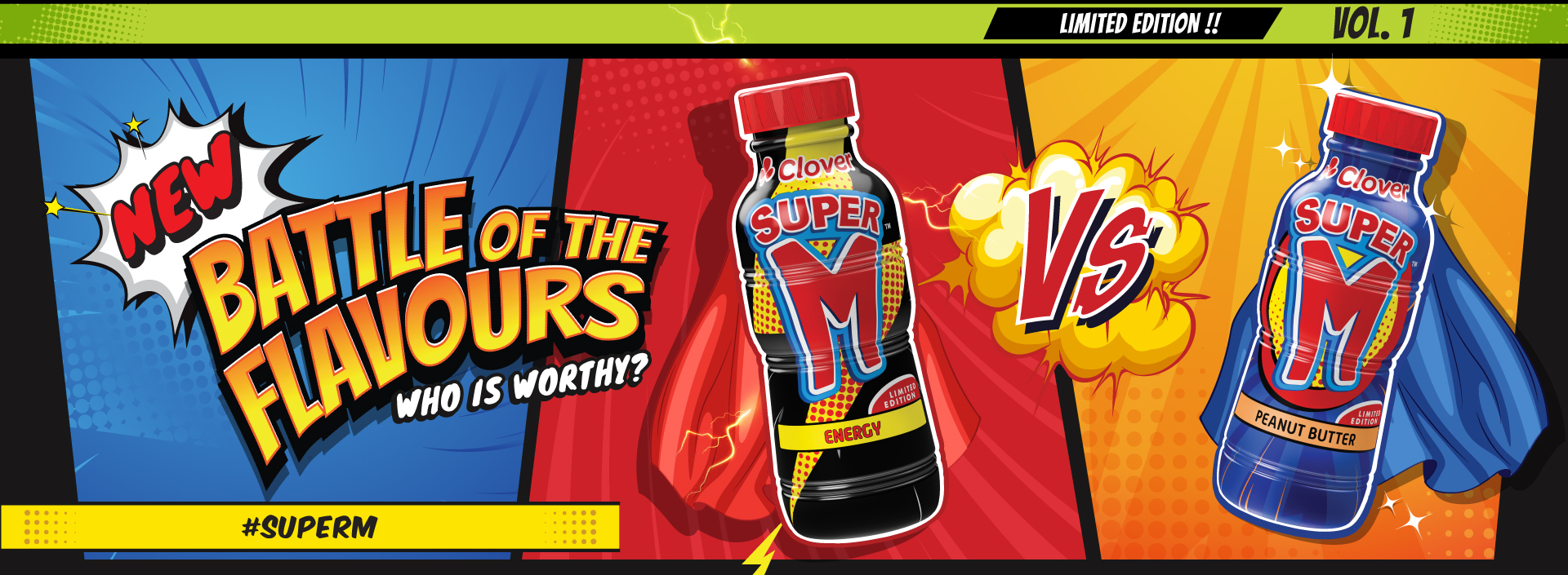 Clover Super M Flavoured Milk