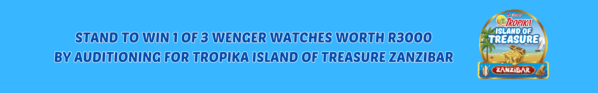 TROPIKA: STAND A CHANCE TO WIN 1 OF 3 WENGER WATCHES VALUED AT R3000 ...