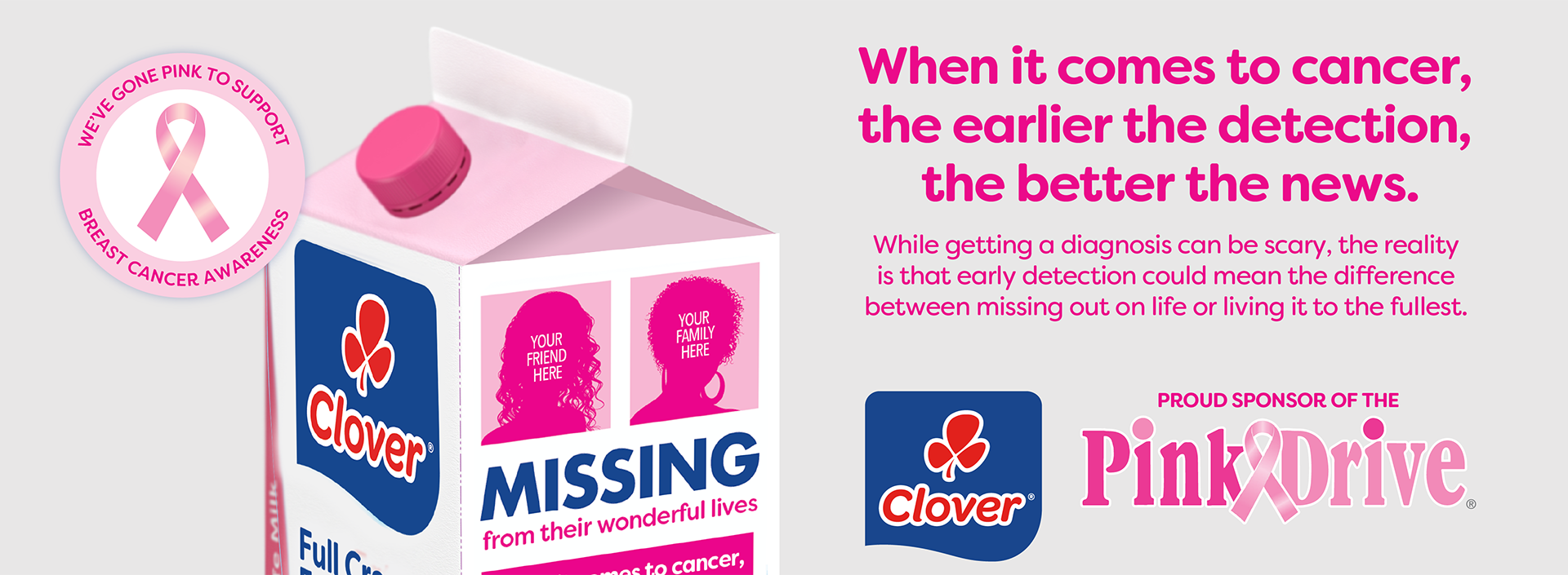 Pink Drive | Clover Corporate