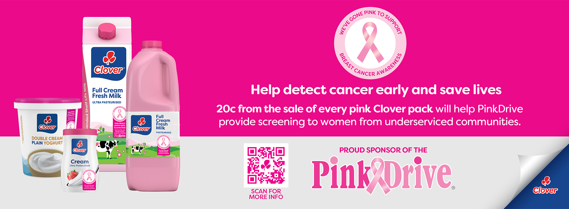 Pink Drive | Clover Corporate