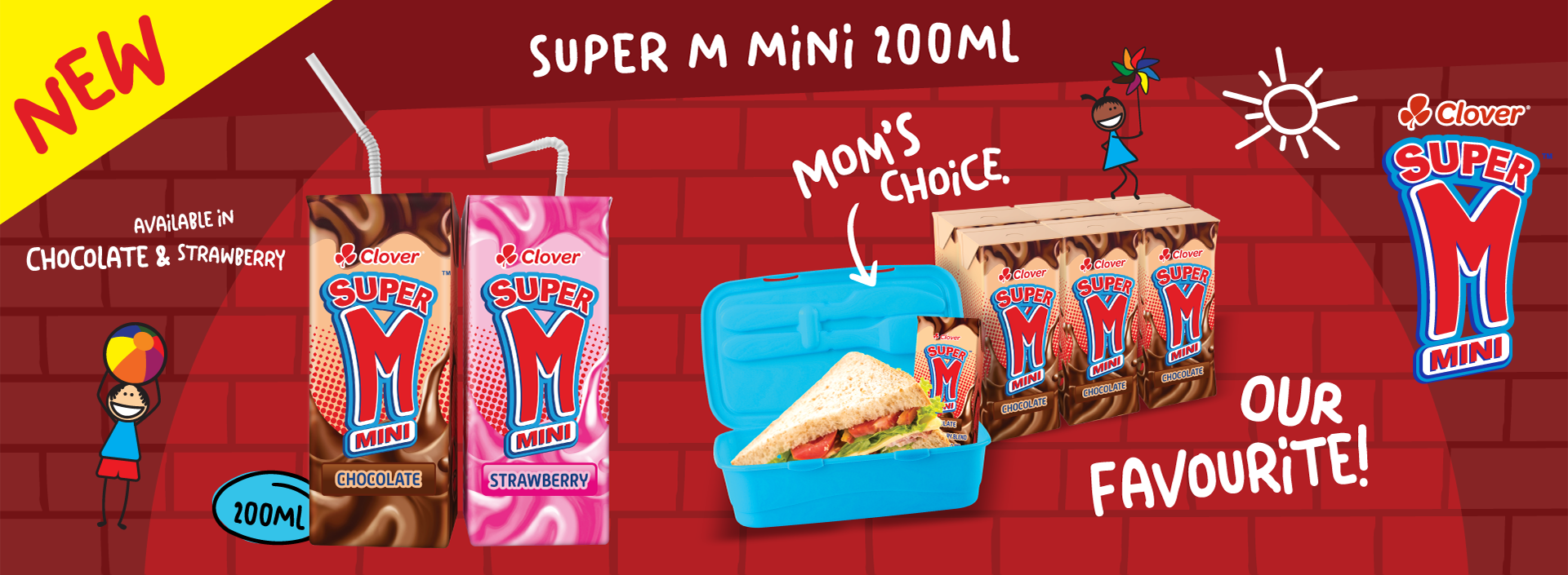 Clover Super M Flavoured Milk